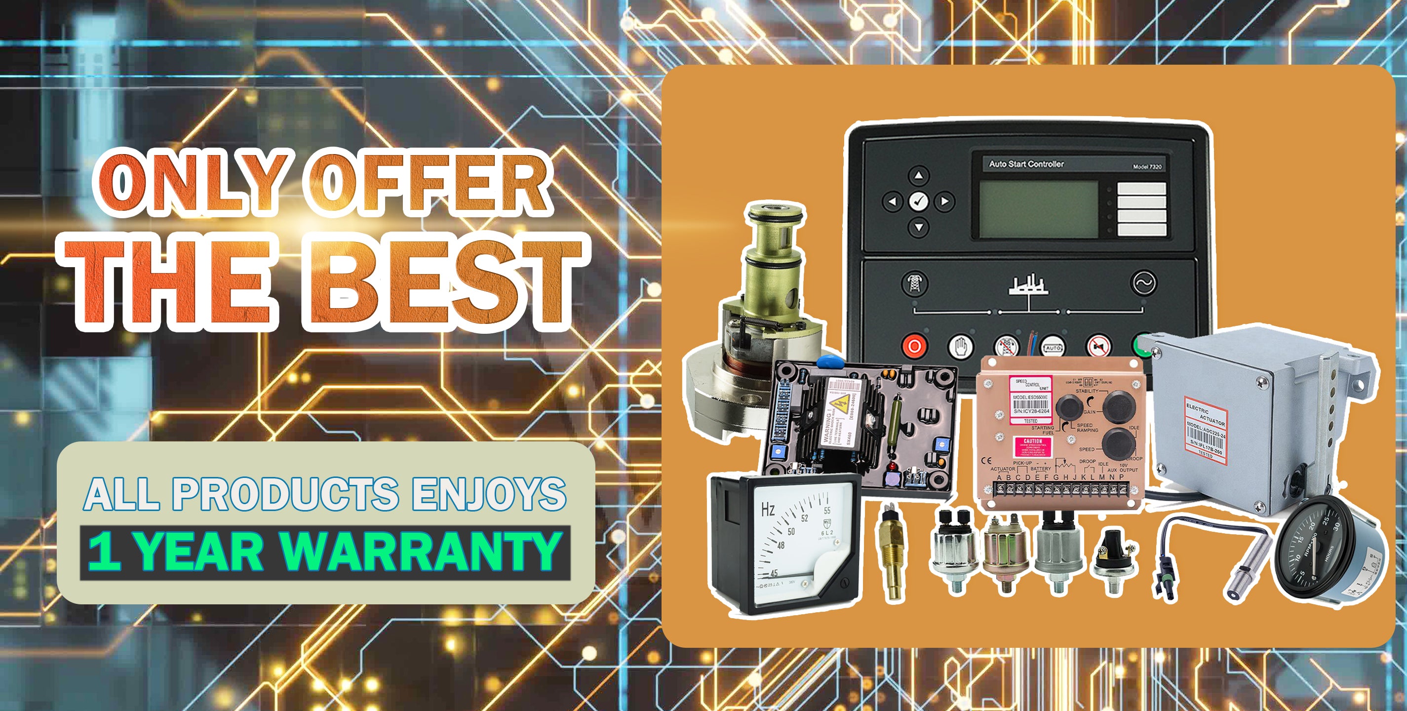 genpartstec.com - genset controller ATS AVR Sensor – XFH generator parts