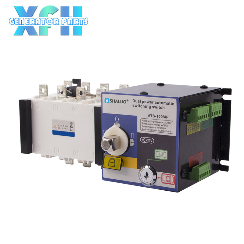 Three Phase ATS Automatic Transfer Switch ATS 100A 4P – XFH generator parts