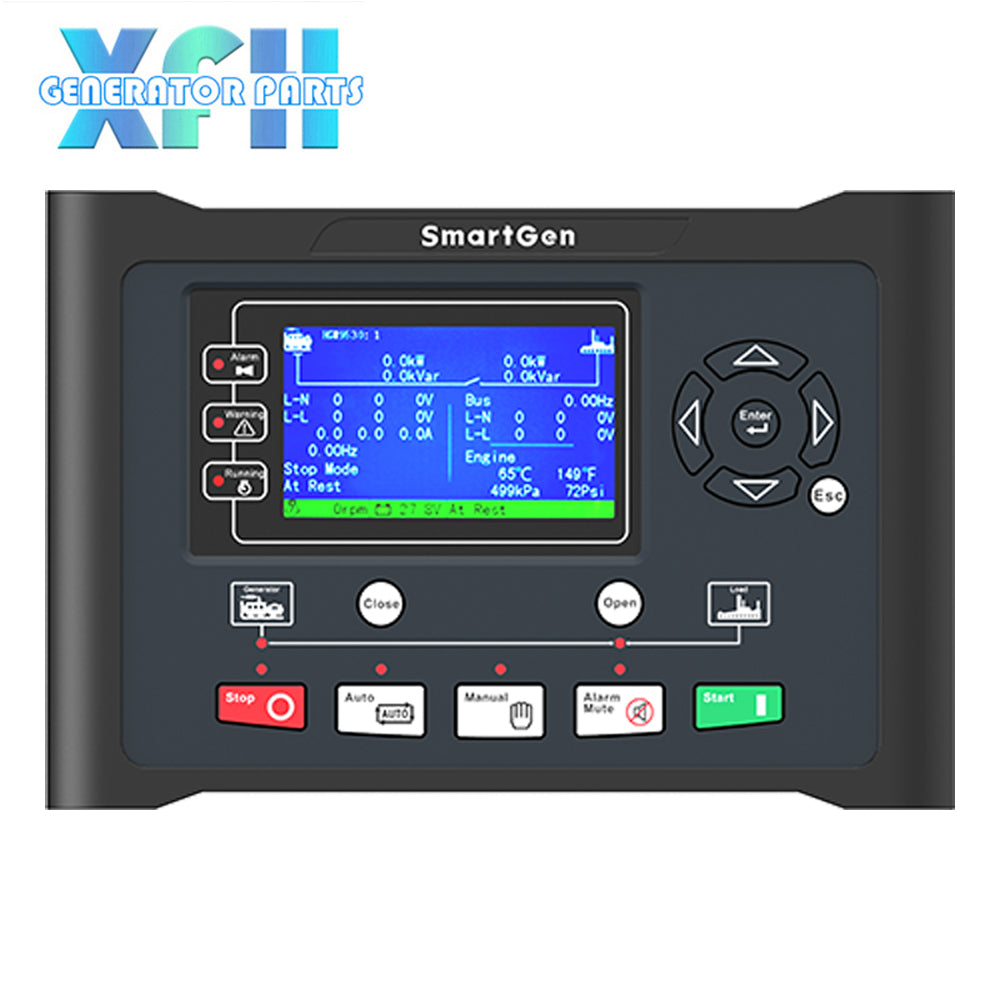 HGM9530 SmartGen Parallel Genset Controller 4.3inches TFT-LCD, RS485 ...